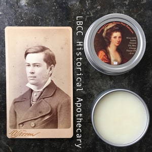 Orange Flower Pomatum Pomade Natural Hair Product Historical Hairstyle ...