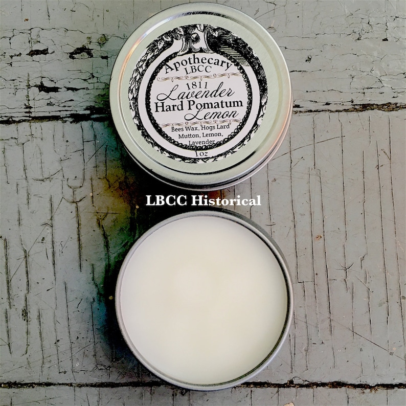 1811 Lavender Lemon Hard Pomatum Pomade for Best Curls Setting - Etsy