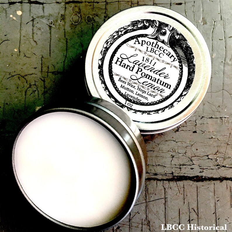 1811 Lavender Lemon Hard Pomatum Pomade for Best Curls Setting - Etsy