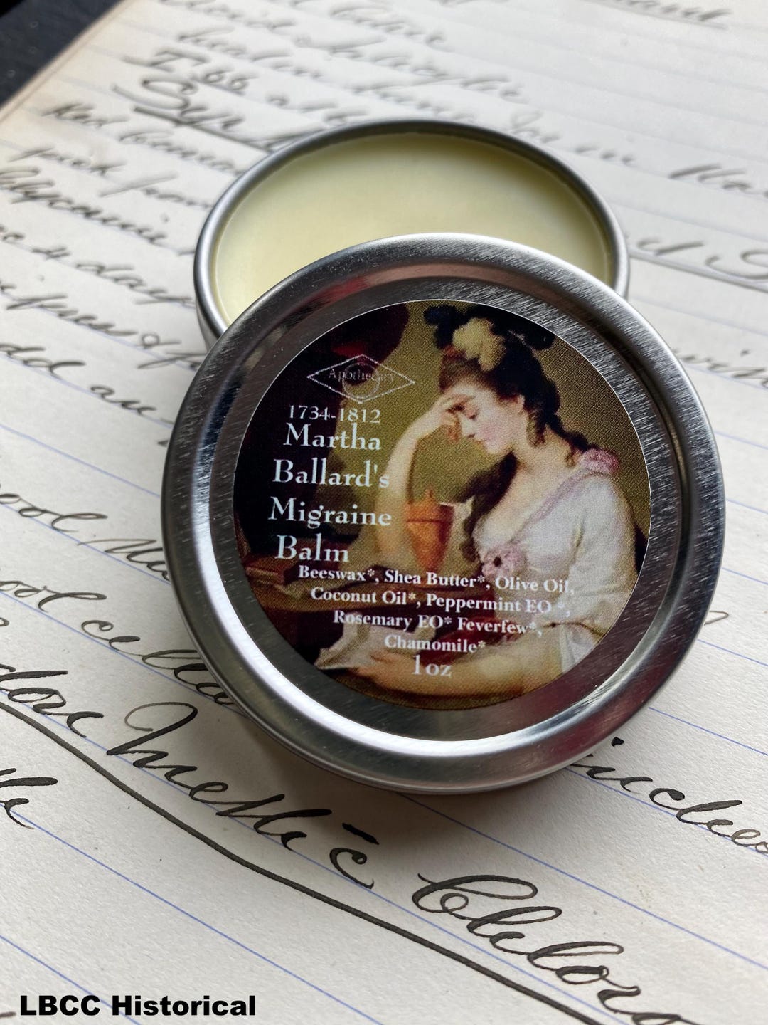 Martha Ballard's Migraine Balm: Natural Headache Relief - Etsy