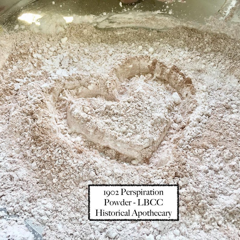Vegan Perspiration Powder: 1902 Natural Deodorant for Sensitive Skin - Etsy