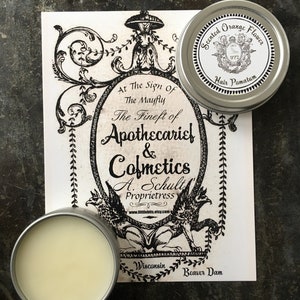 Orange Flower Pomade Historical Shiny Curls Historical Pomade 18th ...