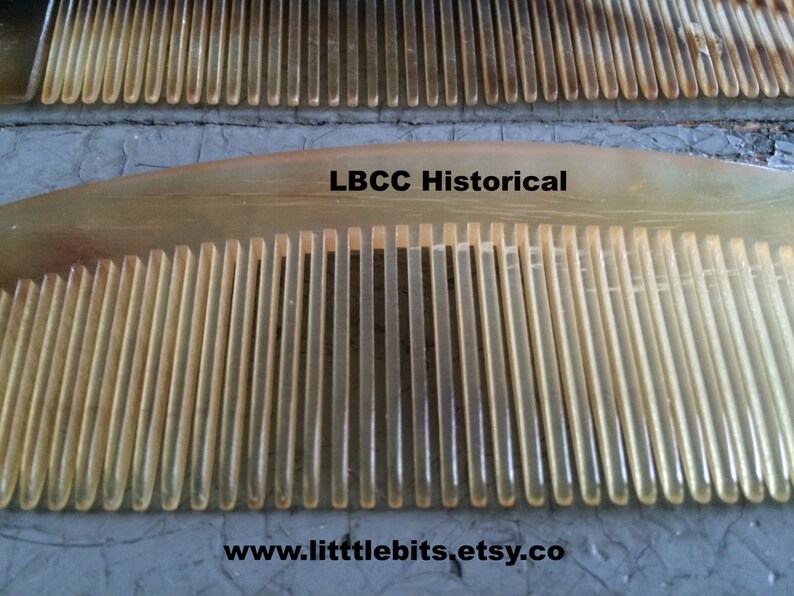 A Fine Horn Comb Historical Gentleman's Historical Gift - Etsy