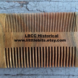 A Fine Double Toothed Historical Comb Fine Gentleman's - Etsy