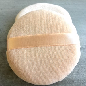 Vintage Powder Puff Powderpuff Facial Puff Vintage Compact Cotton Puff ...