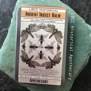 Insect Balm All Natural Bug Balm Insect Repellant Salve | Etsy