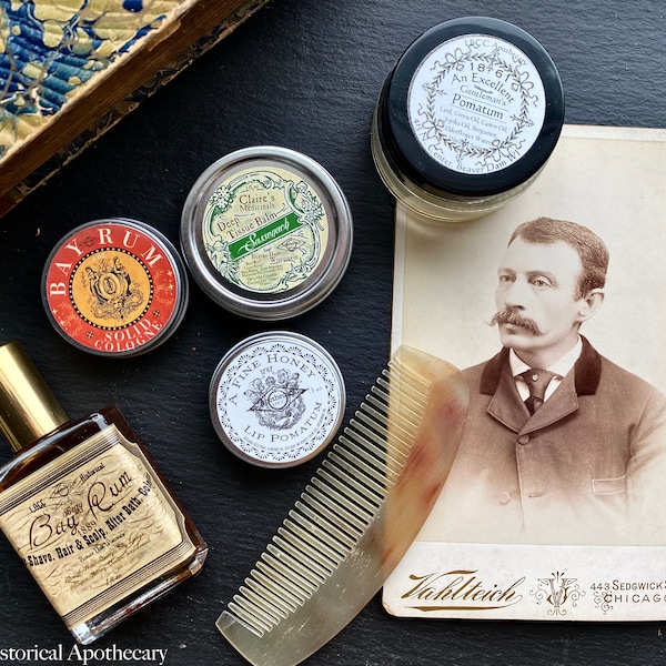 Vintage Pomade Box - Etsy