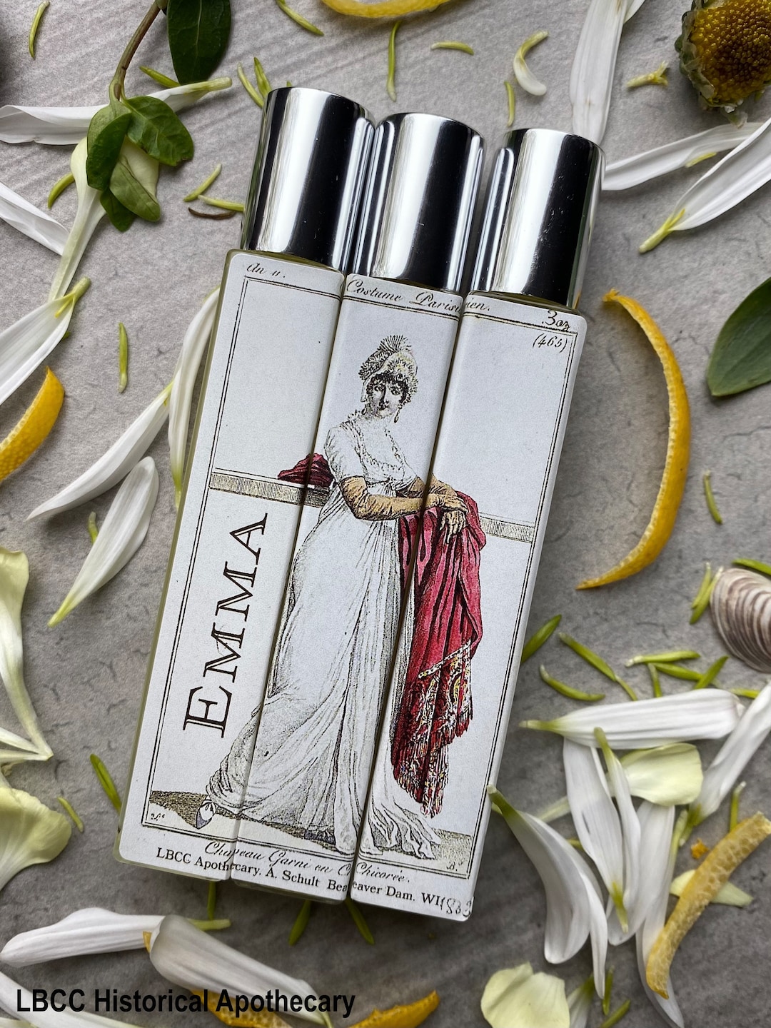 Emma Jane Austen Perfume: Vegan Oil Roll On, Virgo Zodiac Scent - Etsy