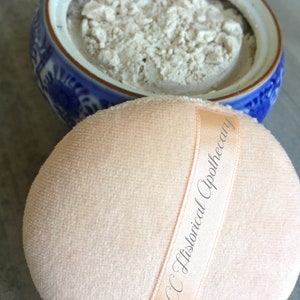 Vintage Powder Puff Powderpuff Facial Puff Vintage Compact Cotton Puff ...