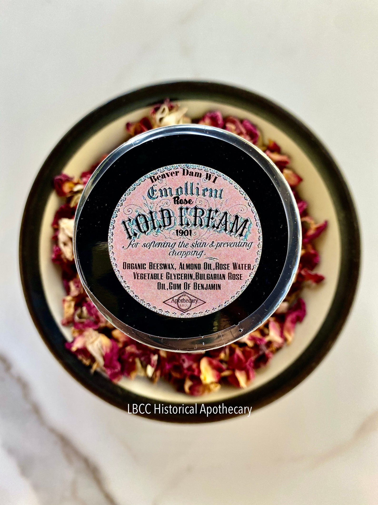 1901 Rose Cold Cream Victorian Recipe Natural Cleanser - Etsy Canada