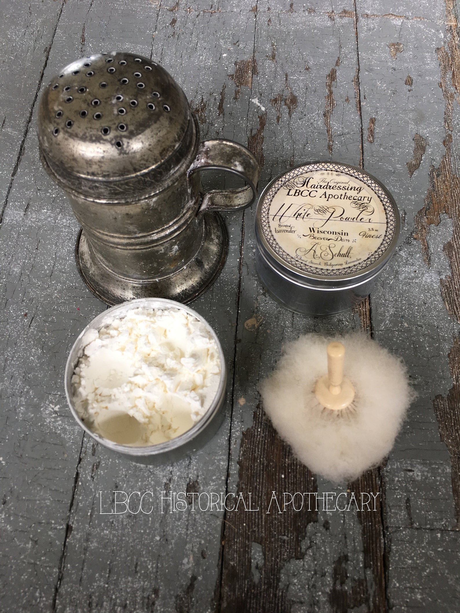 18th Century White Hair and Face Powder Scented With Lavender - Etsy