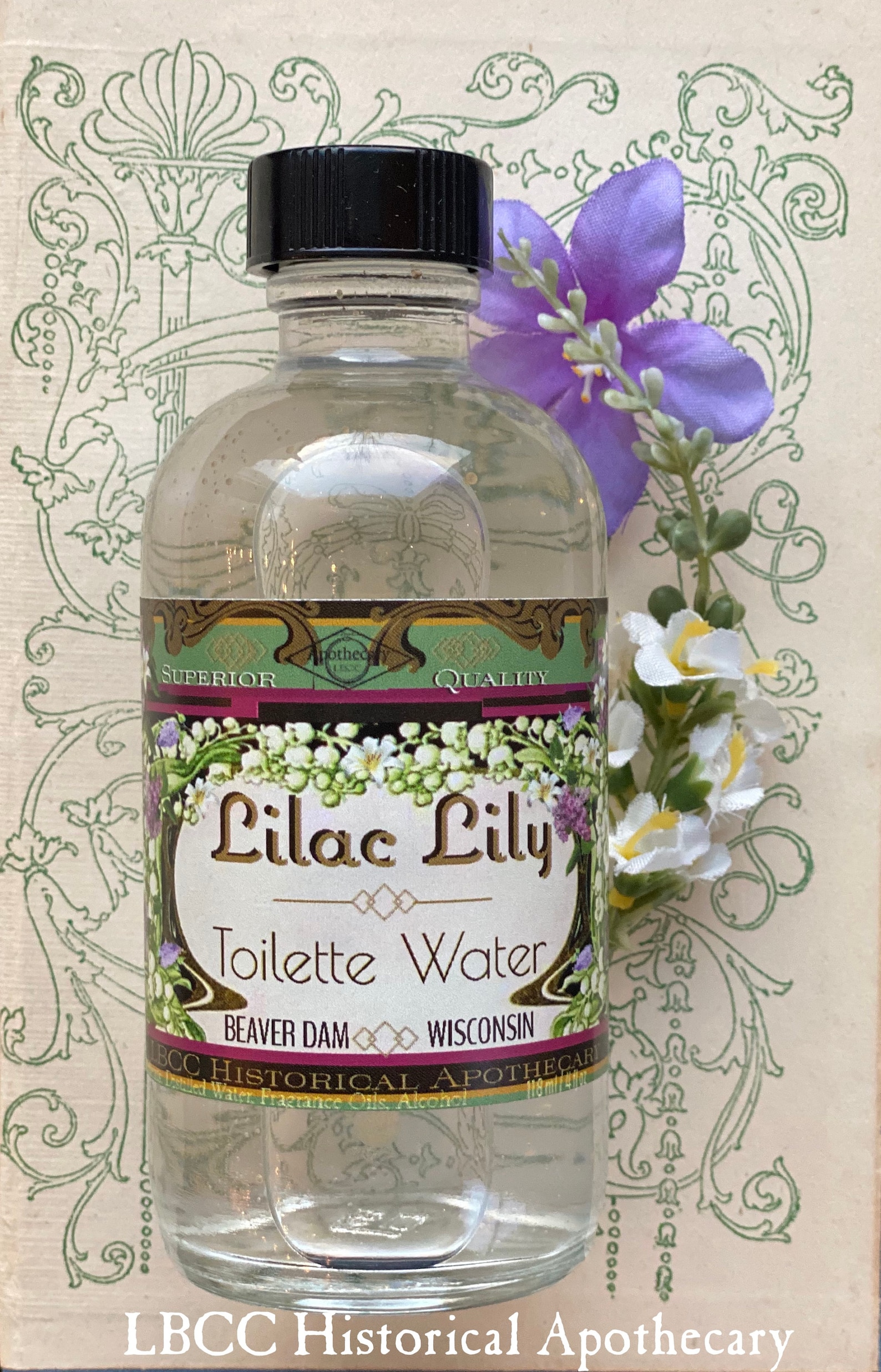 Lilac & Lily Toilette Water: 1920s Art Deco Room Spray - Etsy