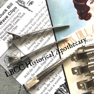 Vintage Hairstyling Duckbill Hair Clip Marcel Waves Vintage Wave Set ...