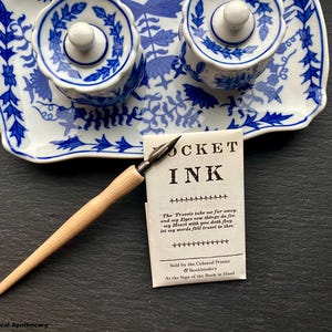 18th Century Pocket Ink Powder: DIY Writing Ink Mix - Etsy