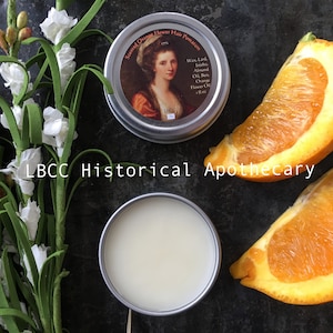 Orange Flower Pomatum Pomade Natural Hair Product Historical Hairstyle ...