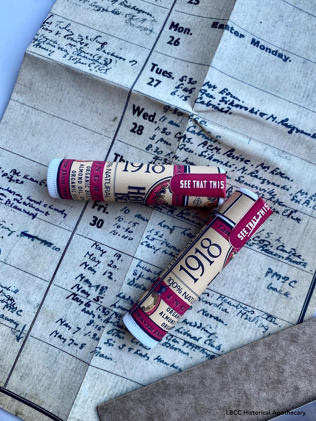 NEW: Honey Bergamot Tube Chap Stick Vintage Downton Abbey Honey Lip ...