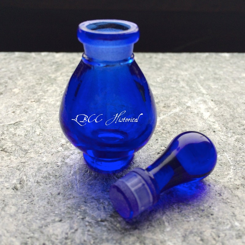 Blue Perfume Bottles - Etsy