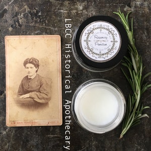All Natural 1860 Rosemary Soft Pomatum or Pomade Civil War Pomade Soft ...