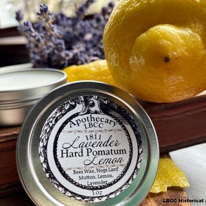 1811 Lavender Lemon Hard Pomatum Pomade for Best Curls Setting ...