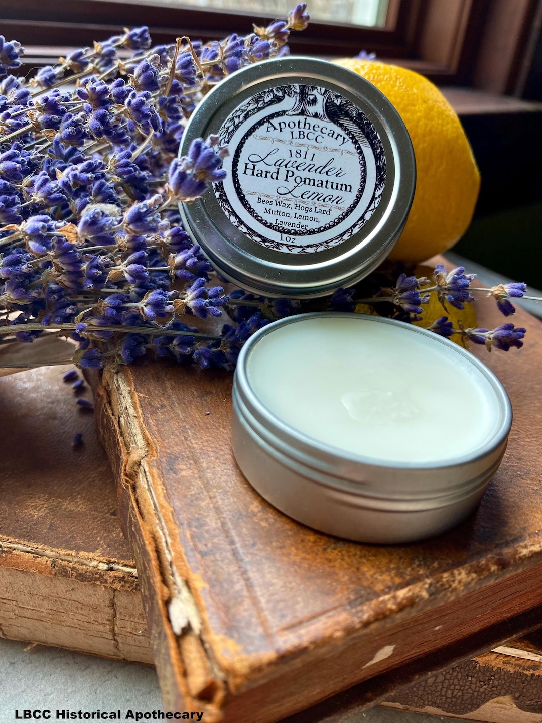 1811 Lavender Lemon Hard Pomatum Pomade for Best Curls Setting ...