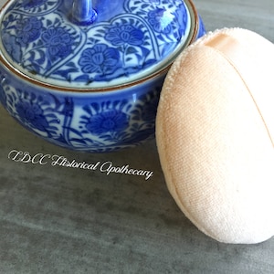 Vintage Powder Puff Powderpuff Facial Puff Vintage Compact Cotton Puff ...