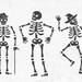 Skeleton Set SVG, PNG, EPS, Dxf - Etsy
