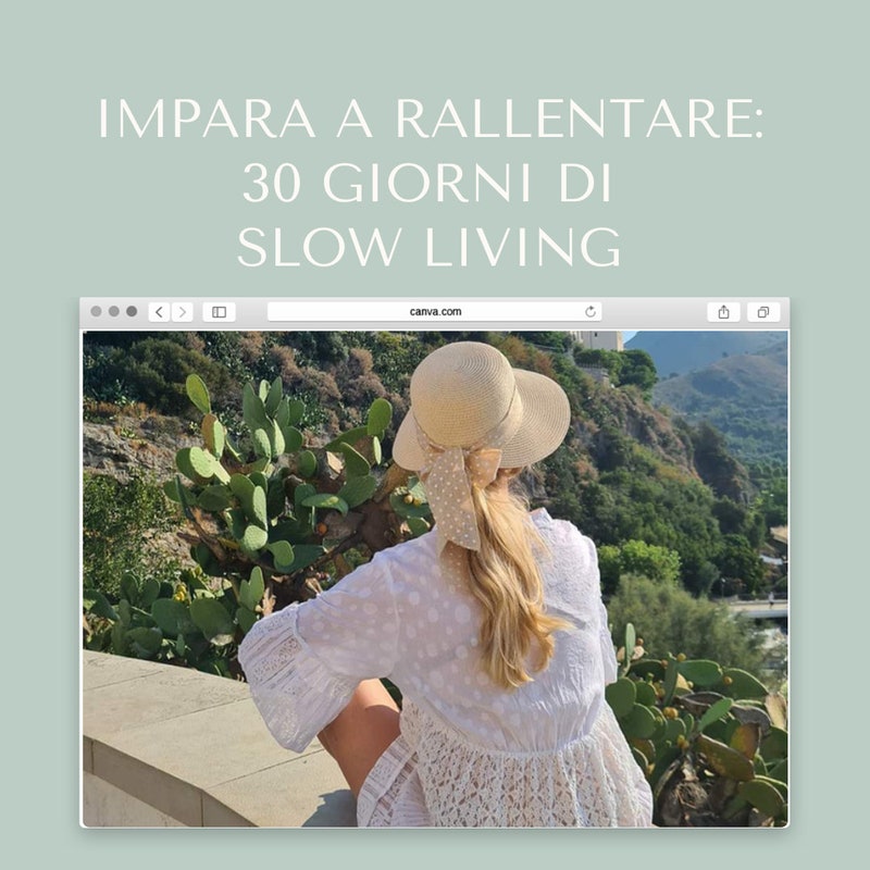 Slow Living Challenge - Etsy