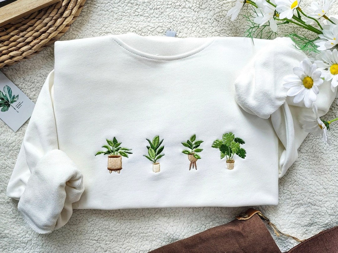 Gardening Sweatshirt,indoor Plant Gift for Her,nature Lover Gift ...