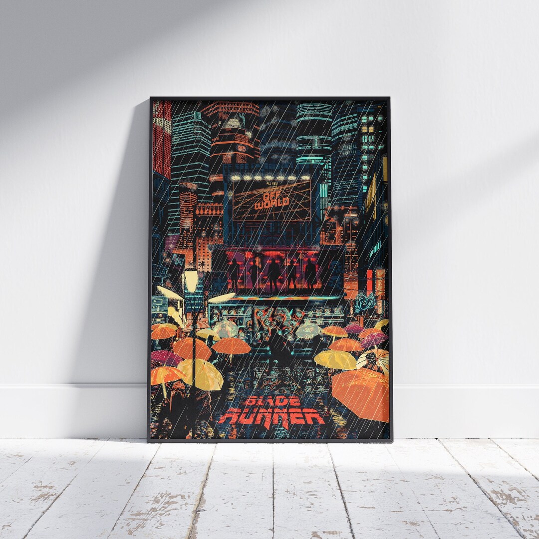 Blade Runner Poster, Digital Poster, Movie Poster, Poster Print, Home ...