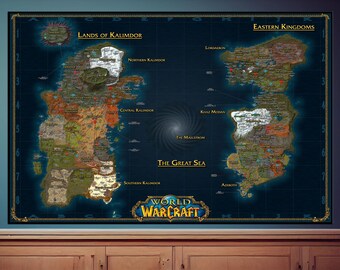 Fallout Nuka World Map Poster Print, Nuka Town Wall Art, Rolled Canvas ...