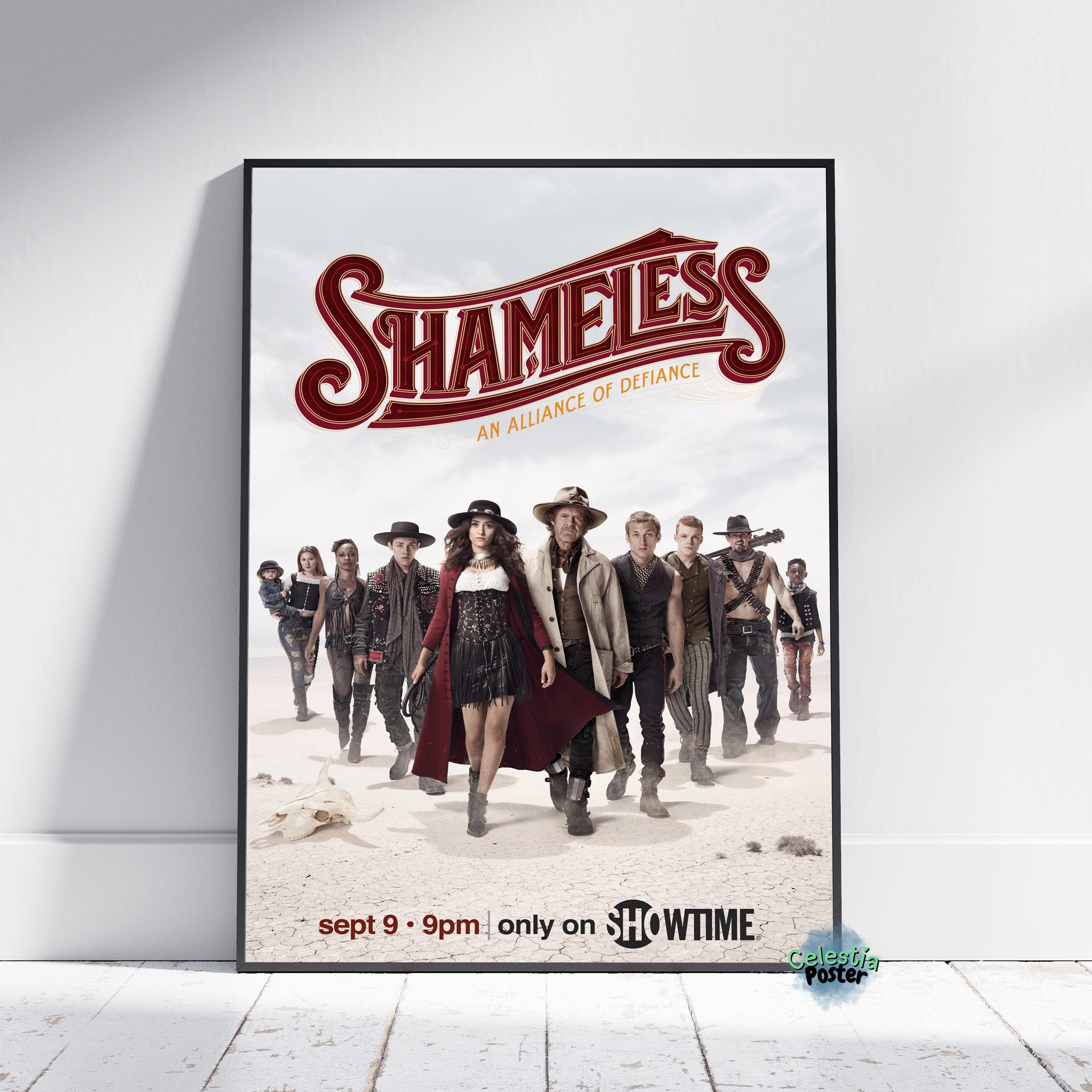 Shameless Poster, Gallagher Family Wall Art, Rolled Canvas Print, Gift ...