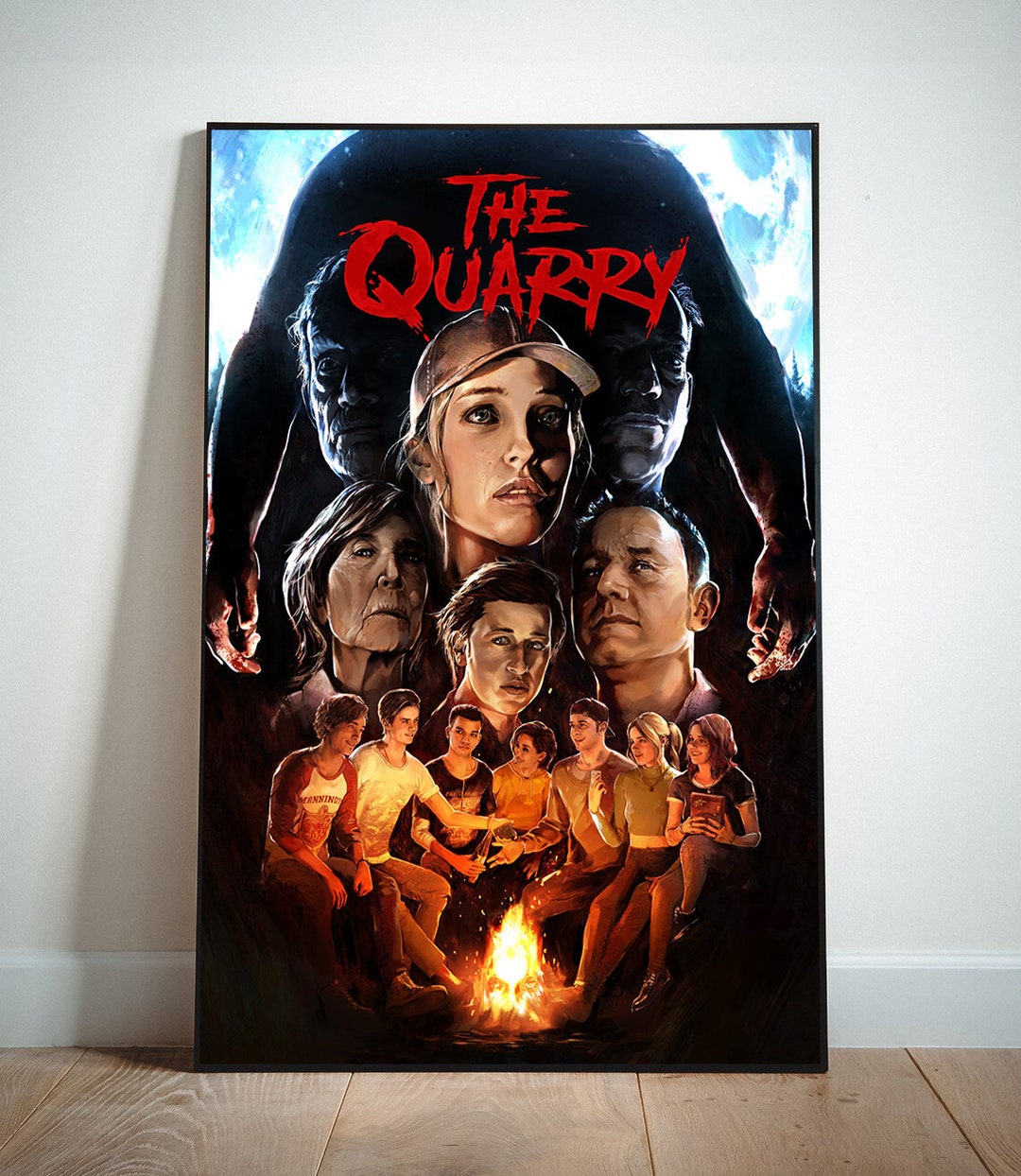 The Quarry Poster Print, Max Wall Art, Rolled Canvas Print, Wall Art ...