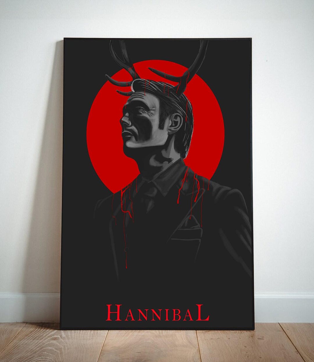 Impression d'affiche d'Hannibal, art mural Hannibal Lecter, impression ...