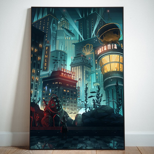 Bioshock Poster - Etsy UK