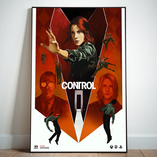 Control Game Poster - Etsy