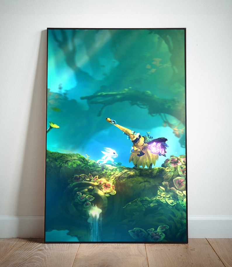 Ori and the Blind Forest Poster Print, Naru Wall Art, Rolled Canvas ...