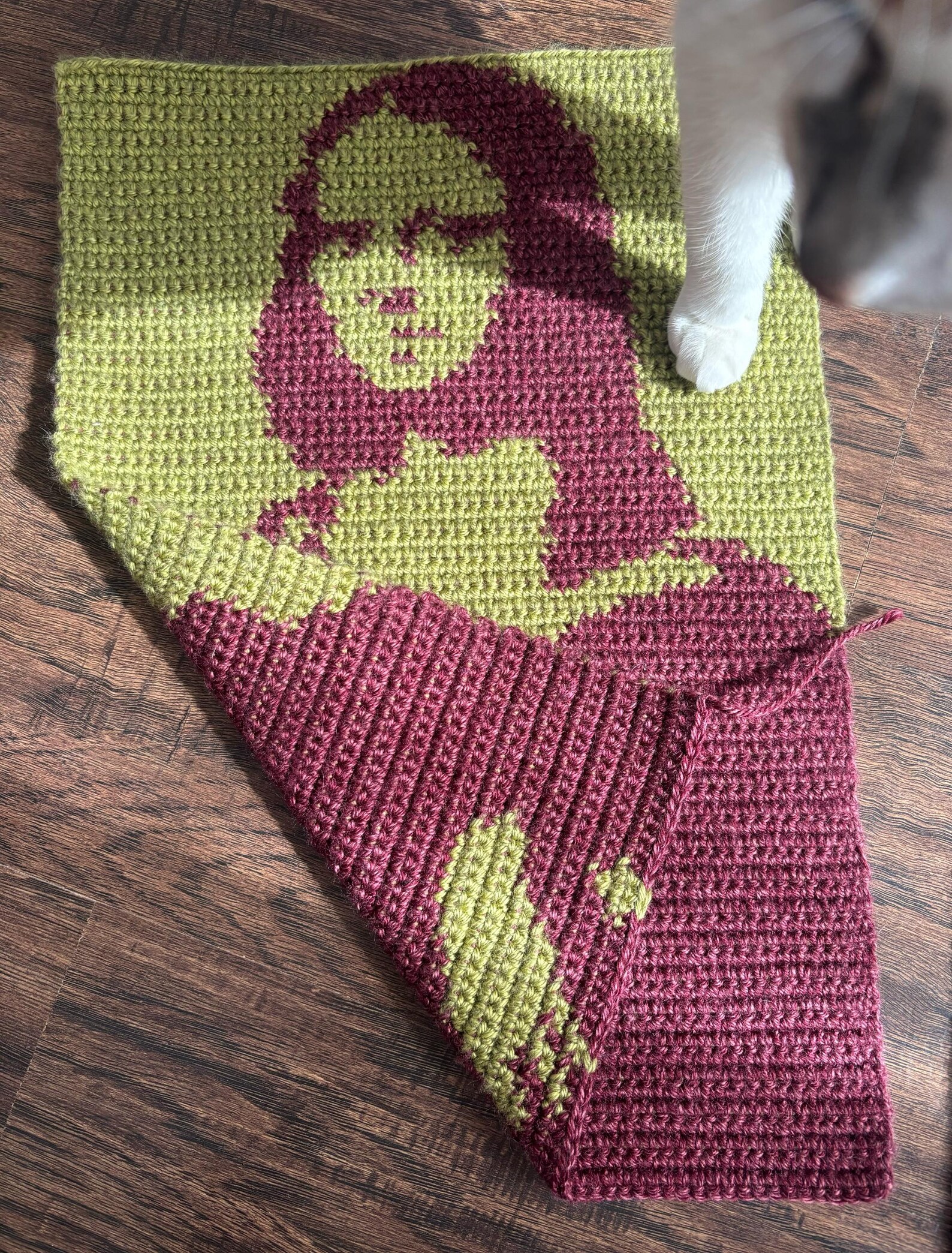 Mona Lisa Tapestry Crochet Pattern and Stitch Chart - Etsy