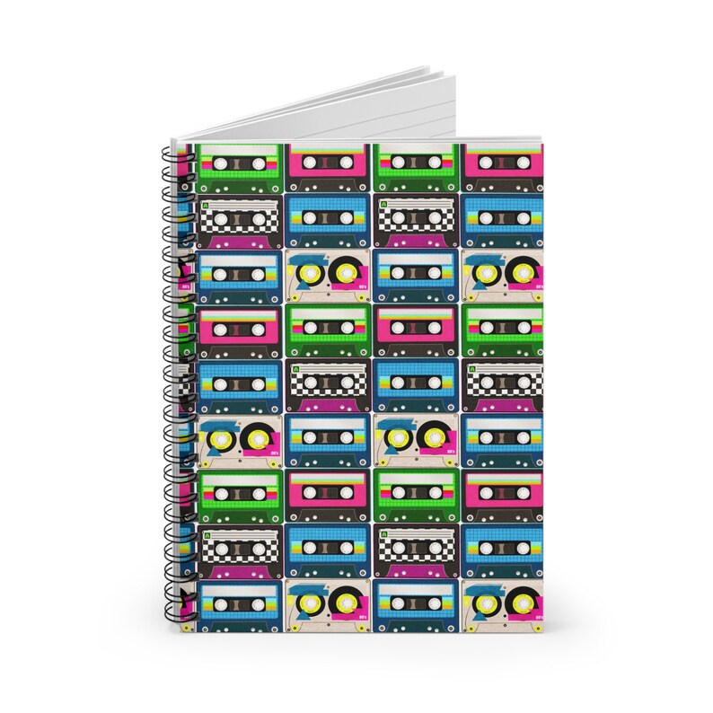 Retro Cassette Tape Notebook - Etsy