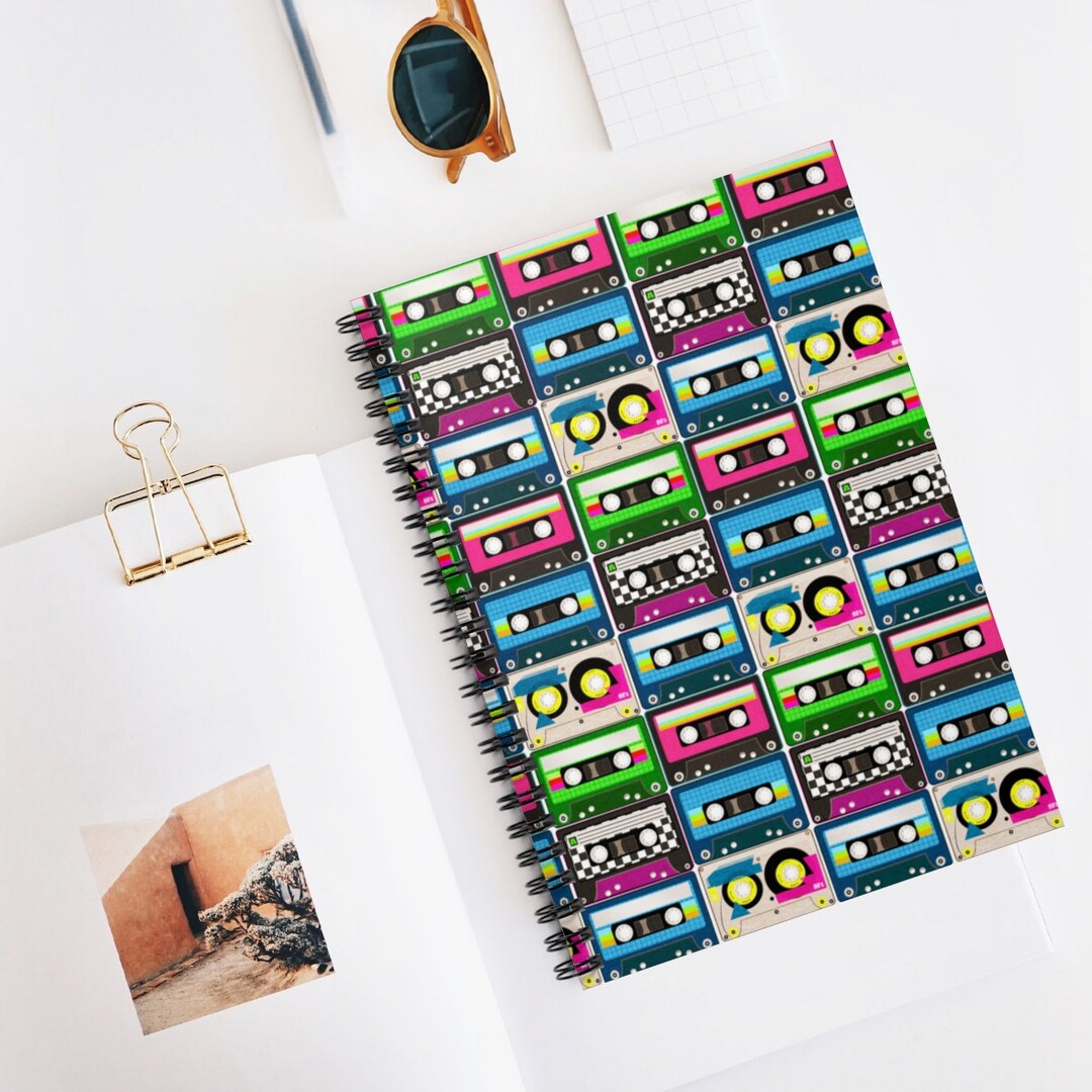 Retro Cassette Tape Notebook - Etsy