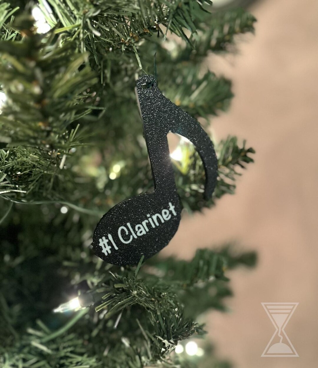 Customizable Music Note Magnet or Ornament – Personalized Name Magnet ...