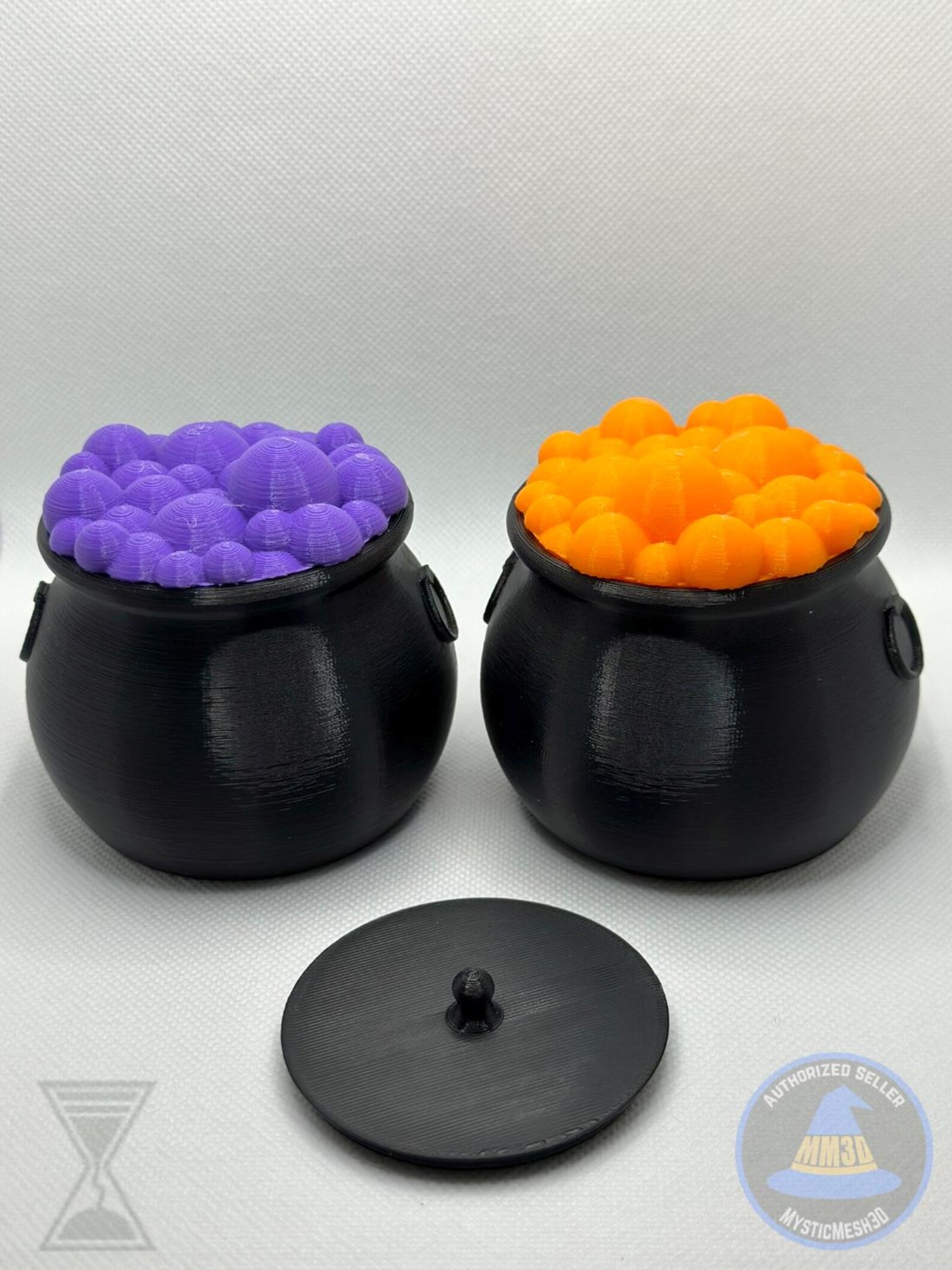 3D Printed Cauldron / Witch's Cauldron / Halloween Decor / Halloween Candy Stash / Fall Decor ...