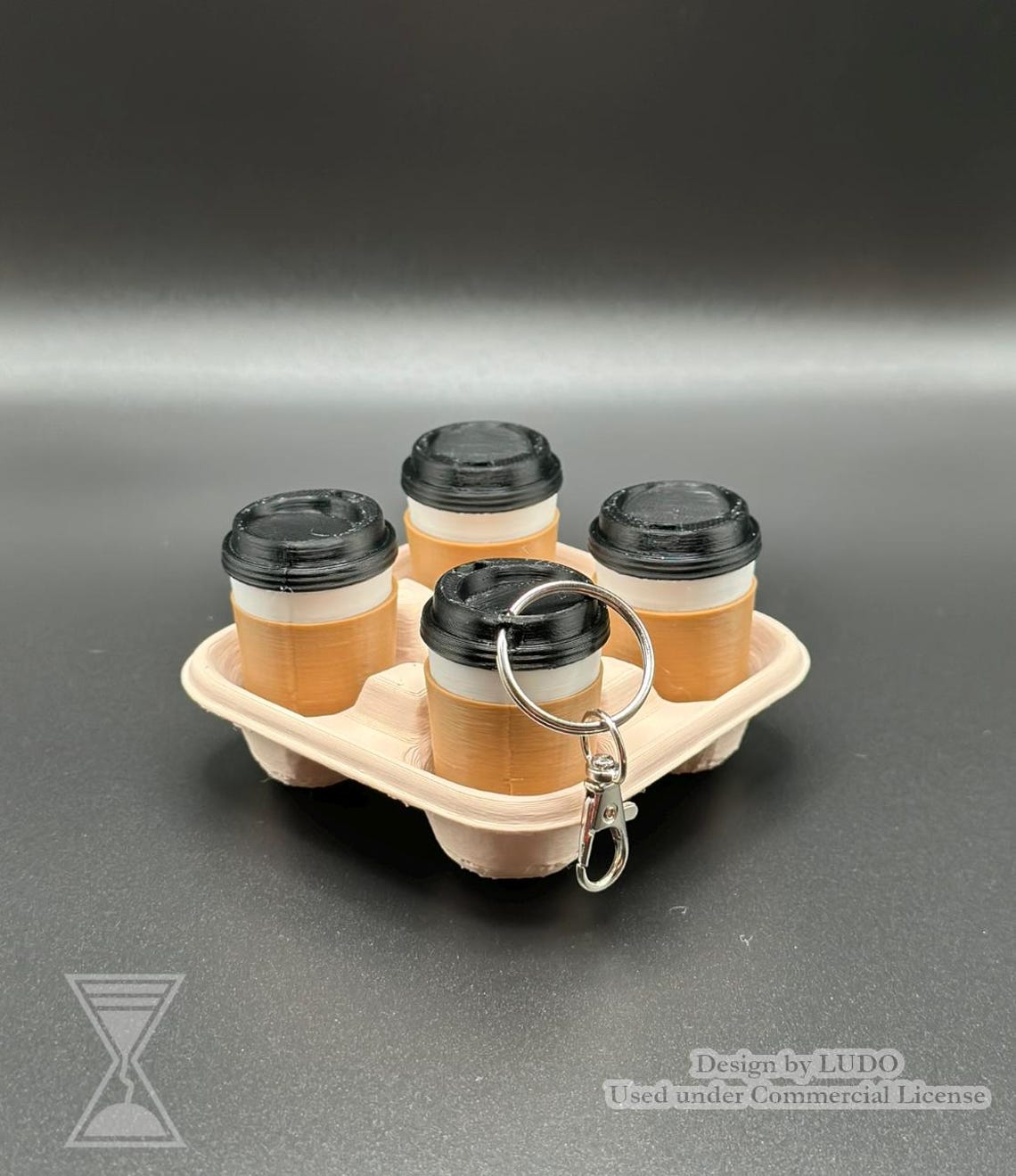 Mini Coffee Clicker Fidget Toy With Drink Carrier – Cute Espresso ...