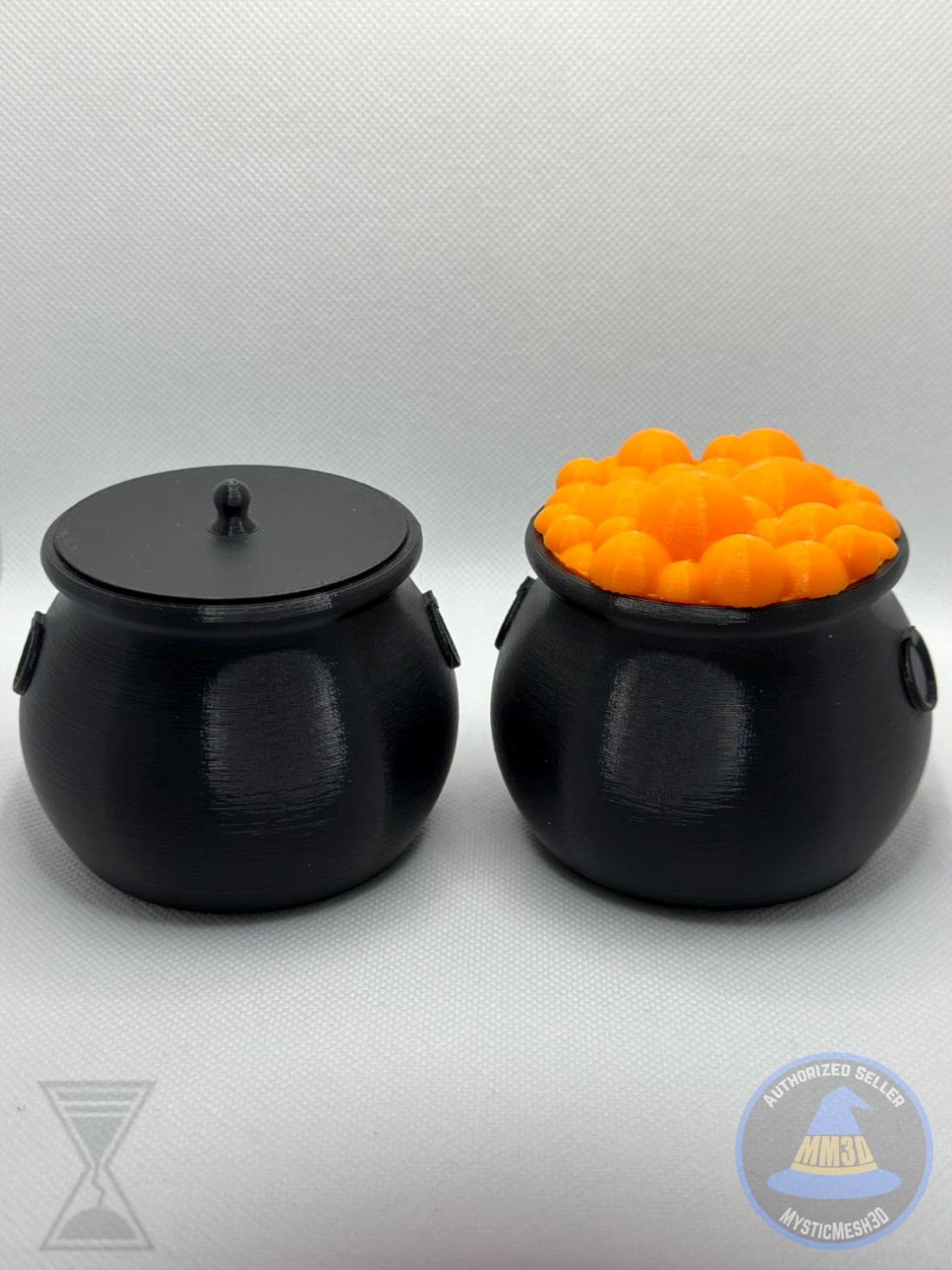 3D Printed Cauldron / Witch's Cauldron / Halloween Decor / Halloween Candy Stash / Fall Decor ...