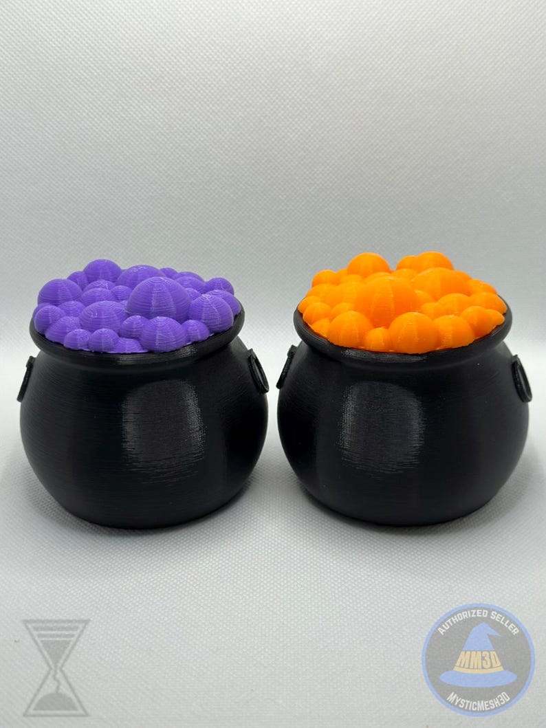 3D Printed Cauldron / Witch's Cauldron / Halloween Decor / Halloween ...
