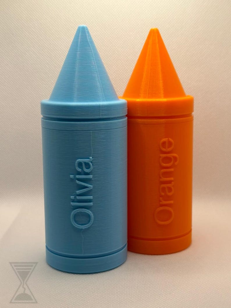 Personalized Crayon Storage Container: Classroom & Travel Organizer - Etsy