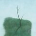 Solitary Tree Original Painting, Peaceful Serene Muted Blue Green ...