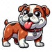 Bulldog, Digital Clipart, Svg, Png, Dxf, Eps Files (set 10 Pcs.) - Etsy