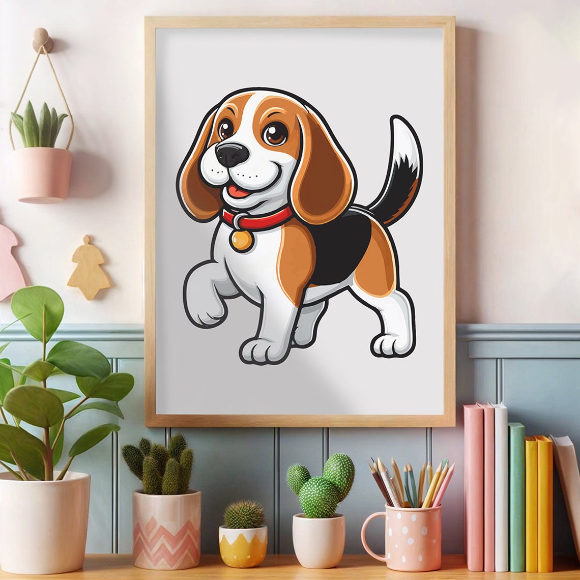Beagle, Digital Clipart, Svg, Png, Dxf, Eps Files (set 10 Pcs.) - Etsy