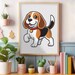 Beagle, Digital Clipart, Svg, Png, Dxf, Eps Files (set 10 Pcs.) - Etsy