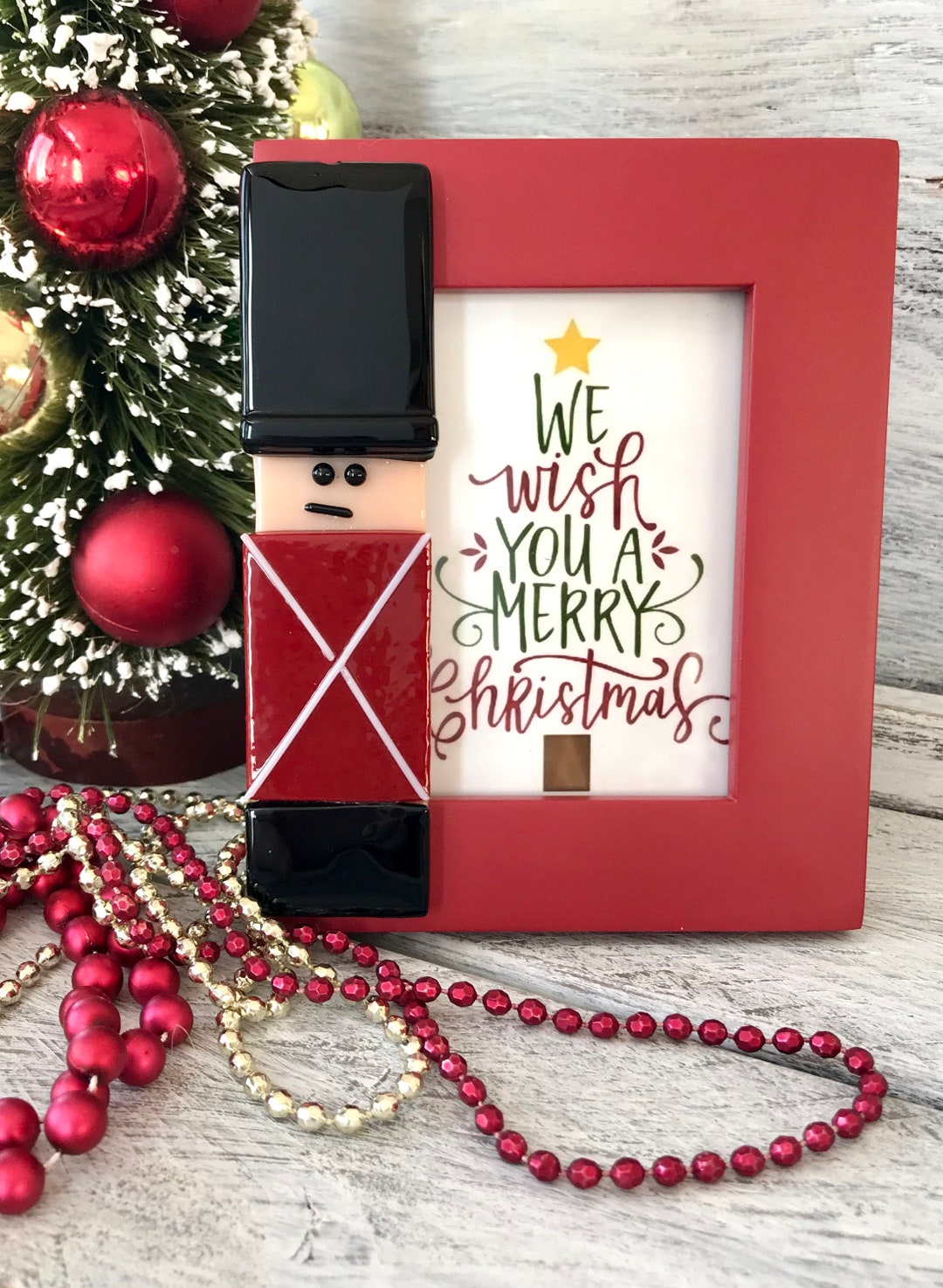 Fused Glass Toy Soldier Frame - Etsy